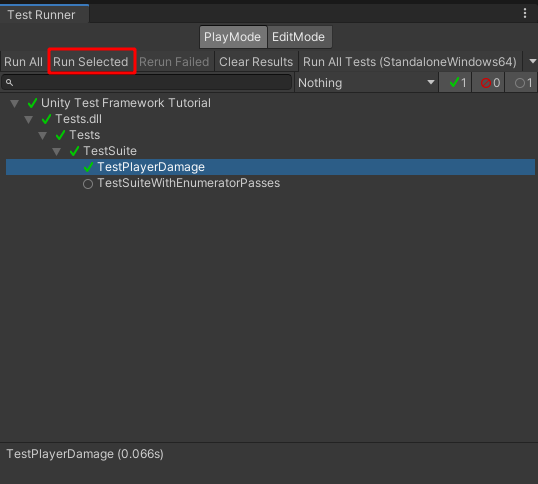 Unity Test Framework Tutorial Unity 20223 Game Conductor